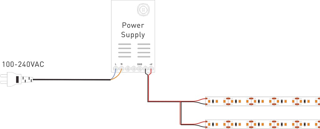 How to do strip light wiring? - MEKONG LIGHT