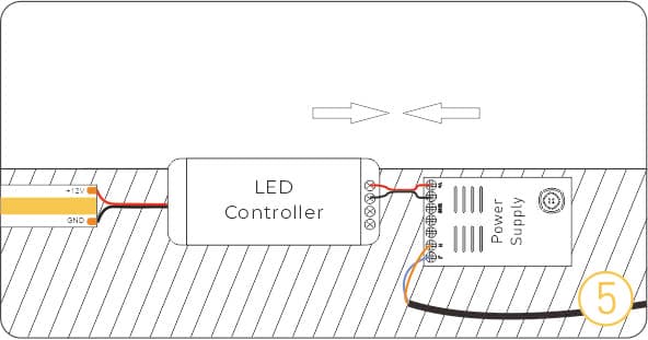 How to install strip lights? - MEKONG LIGHT