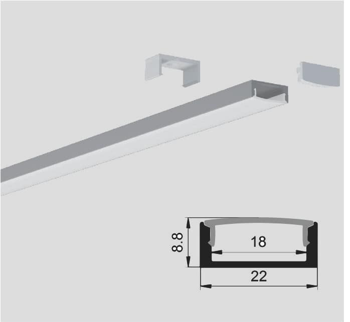 Aluminum Profiles - MEKONG LIGHT | LED Linear