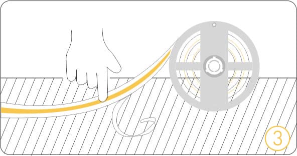 How to install strip lights? - MEKONG LIGHT