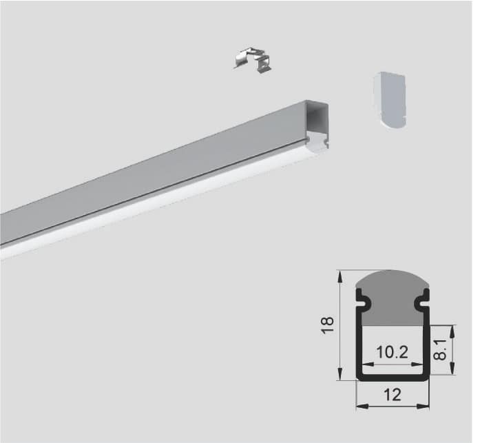 Aluminum Profiles - MEKONG LIGHT | LED Linear