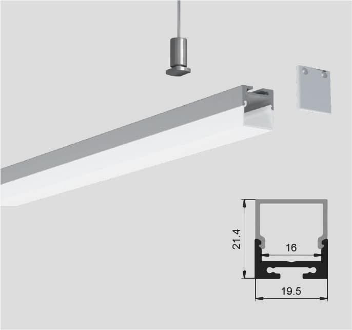 Aluminum Profiles - MEKONG LIGHT | LED Linear