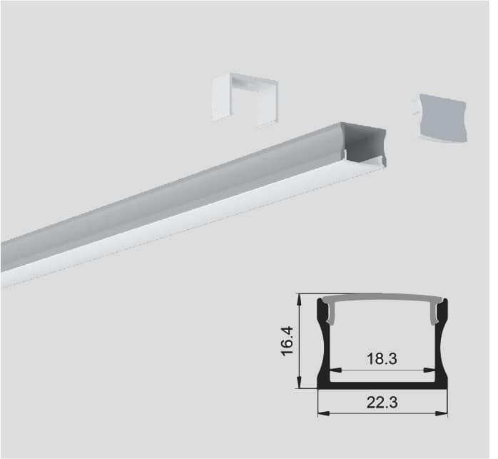Aluminum Profiles - MEKONG LIGHT | LED Linear