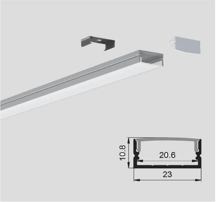 Aluminum Profiles - MEKONG LIGHT | LED Linear